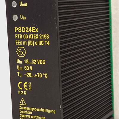 TURCK PSD24Ex excom IO System Power Supply Module 24 VDC Ord