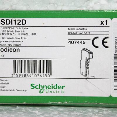 Schneider TM5SDI12D Discrete Input Module Modicon TM5 12DI 2