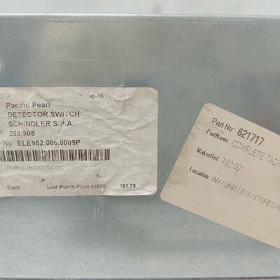 Interruttore Del Rilevatore Schindler S.P.A 250.908