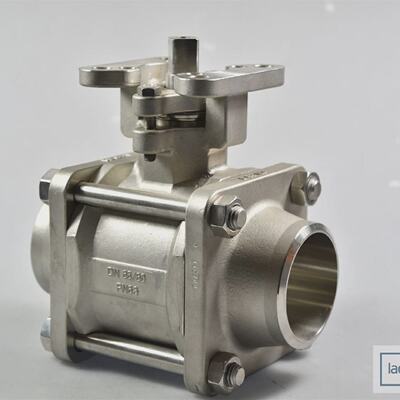 GEFA DN 6580 PN 63 DG166662TT Kugelhahn 3 teilig  NEUWERTIG