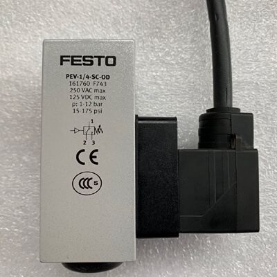 费斯托FESTO压力开关161760费斯托PEV14拍前询价