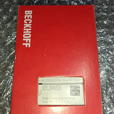 【议价】EL3453 倍福模块 包装齐全 全新/二手均有货