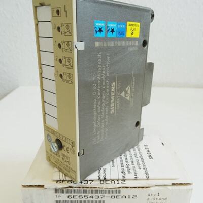 Siemens Simatic S5 6ES54378EA12 6ES5 4378EA12 E 04 Digital I