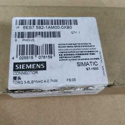 6ES7 592-1AM00-0XB0，西门子插头，~议价