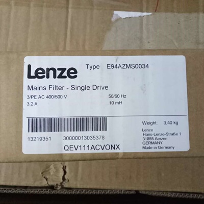 议价全新德国伦茨LENZE滤波器 E94AZMS0034