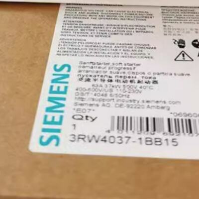 议价3RW4037-1BB15西门子S2 63 A 37kW软起动器3RW40371BB15现货