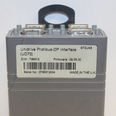 Control Techniques UD73 STDJ48 Unidrive ProfibusDP Interface