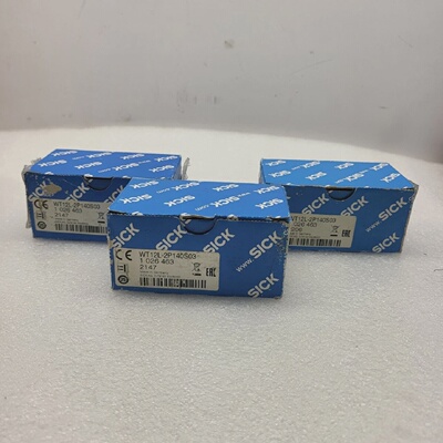 SICK WT12L2P140S03 Sensore Fotoelettrico Set Di 3 Spedizione
