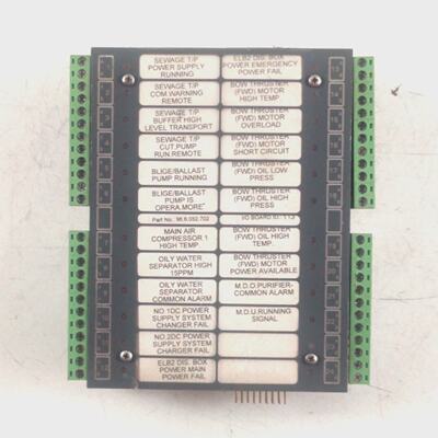 Praxis 98.6.032.702 ID 113 Processor Board Rev Da W15912  03