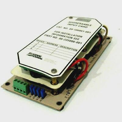 USED KIDDE FENWAL 89100061001 ADDRESSABLE INPUT CARD 8910006