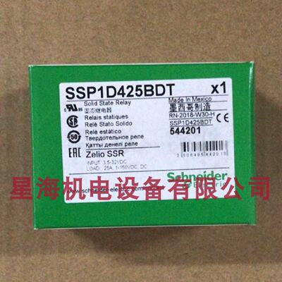 议价现货施耐德SSP1D425BDT  单相面板式固态1-150VDC控制电压3.5