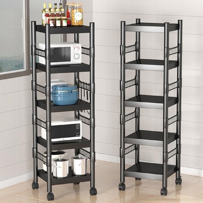 Kitchen Stainless Steel Storage Rack FloorStanding MultiLaye