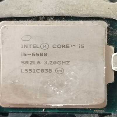 英特尔i5-6500CPU处理器，3.20GHz主频，现拆--议价商品