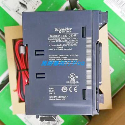 议价施耐德继电器PLC数字控制器TM221ME16TG全新原装现货质保一年