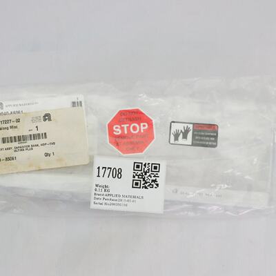 17708 APPLIED MATERIALS BRKT ASSY CAPACITOR BANK HDPCVD UL N