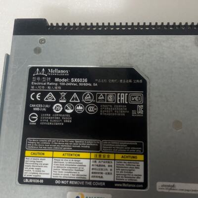 迈络思MellanoxSX603636口56Gbps-询价