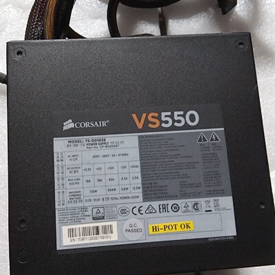 海盗船VS550w功能完好无拆无修实物图