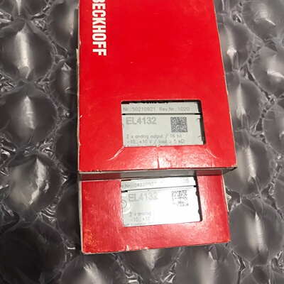 倍福模块EL4132全新2122年带原包装现货两个-议价