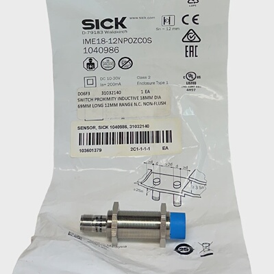 全新SICKIME1812NPOZCOS1040986生产性传感器1030VDCNSMP