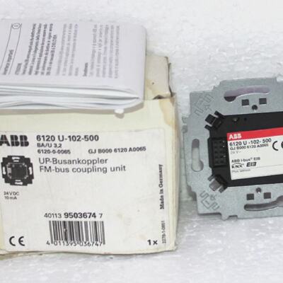 ABB ibus EIB 6120 U102500 FMbus Coupling Unit