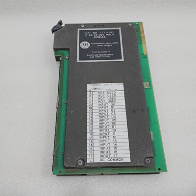 ALLEN BRADLEY CAT 1771IBD 1030VDC INPUT MODULE 96036475