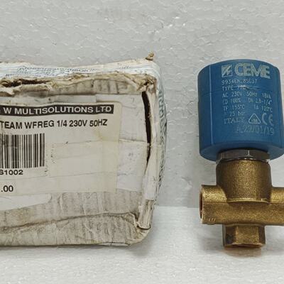 CEME 9934 Solenoid Valve Type 778 230V 50Hz 14 Steam Ironing