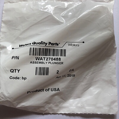 配件Waters2695柱塞杆WAT2704882个包含2支WAT270959议价