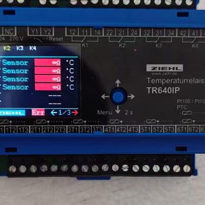 议价德国ZIEHL温度控制器TR640IP，型号T224390，支持24-270V电压