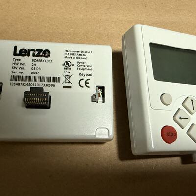 议价伦茨8400/9400伺服驱动器变频器操作面板 EZAEBK1001 现货可