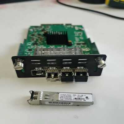 checkpoint光口板卡，带4个光模块。适用