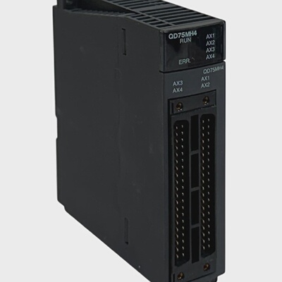 三菱电动QD75MH4MELSECQ定位模块4轴24VDC0.1AUSNP