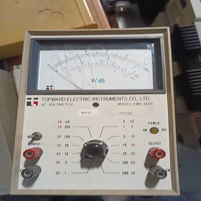 台湾TOPWARD东华电工TMV-360A交流电压表，功能正-议价