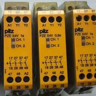 pilz皮尔兹X4V774580安全继电器，原装未拆封-议价