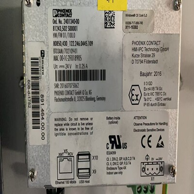 询价菲尼克斯触摸屏TP3057V/WT
