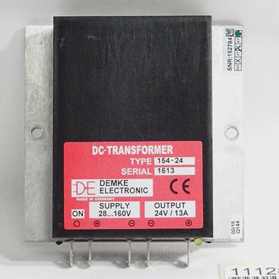 Demke Electronic 15424 DCConverter 154.001 out 24V 13A