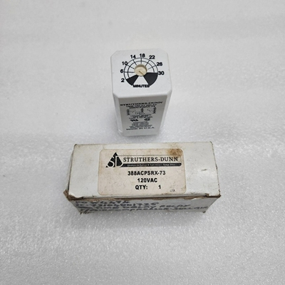 STRUTHERS-DUNN388ACPSRX-73关闭时间延迟继电器120VAC2-30M