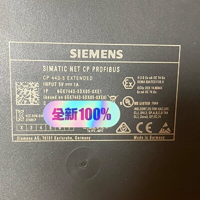 询价*6GK74435DX050XE199新的裸机有