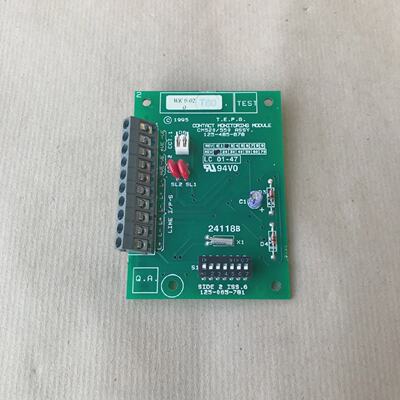 TEPG 24118B CONTACT MONITORING MODULE CM520550 ASSEMBLY 1254