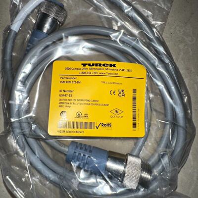 TURCK图尔克全新进口电源连接线预制RSMRKM572--议价商品