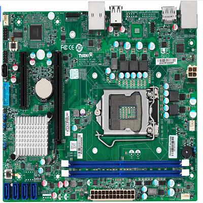 配件泰安 S5547G2NR H110 i3i5i7  LGA1151 单路服务器主板议价