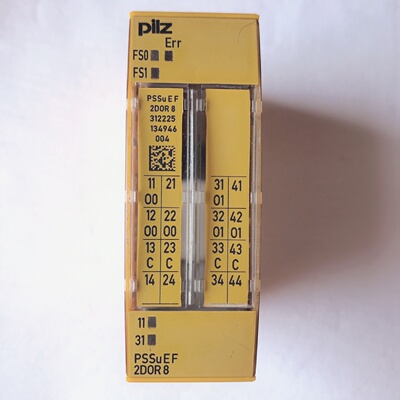 德国PILZ皮尔兹模块PSSUEF2DOR8订货号