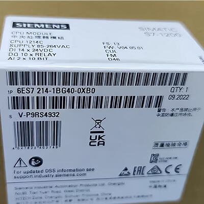 配件6ES72141BG400XB0CPU1214C 6ES72141BG400XB0议价