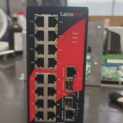 寻》》LNX1802G交换机16口千兆交换机拆机9新功能完