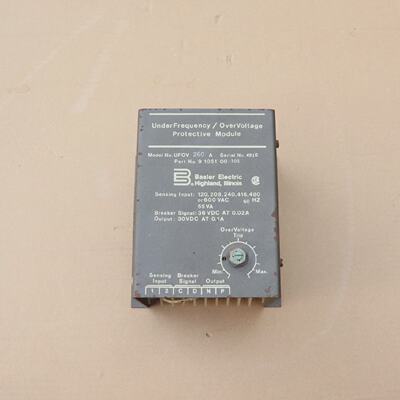Basler UFOV260A Unter Frequenz berspannung Schutz Module