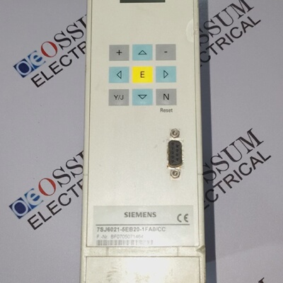 SIEMENS 7SJ60215EB201FA0CC OVERCURRENT PROTECTION RELAY FAST