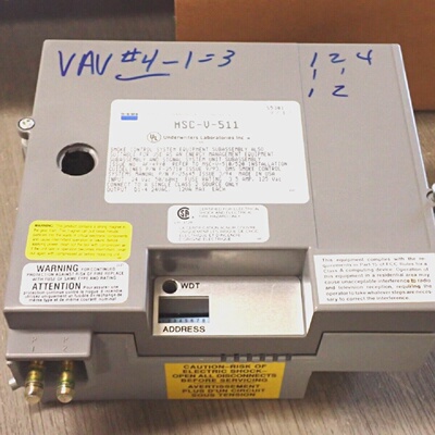 MSCV511 USED SIEBE CONTROLLER FOR SMOKE CONTROL SYSTEM