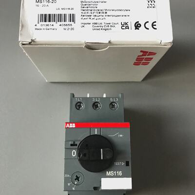 1PC ABB MS11620 Manual Motor Starter 1620A 1SAM250000R1013 N