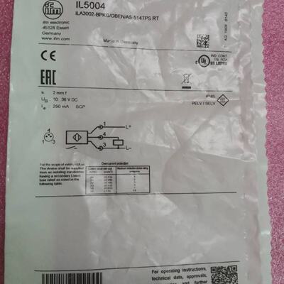 议价全新原装IFM易福门  IL5004 现货