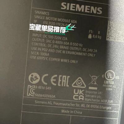 议价6Sl31201Te260Ac0 Has 3 Uts Br New With Packaging Quality
