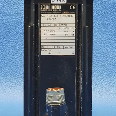 5942 GEORGII KOBOLD BRUSHLESS SERVO MOTOR PN 603717 KSA 4498